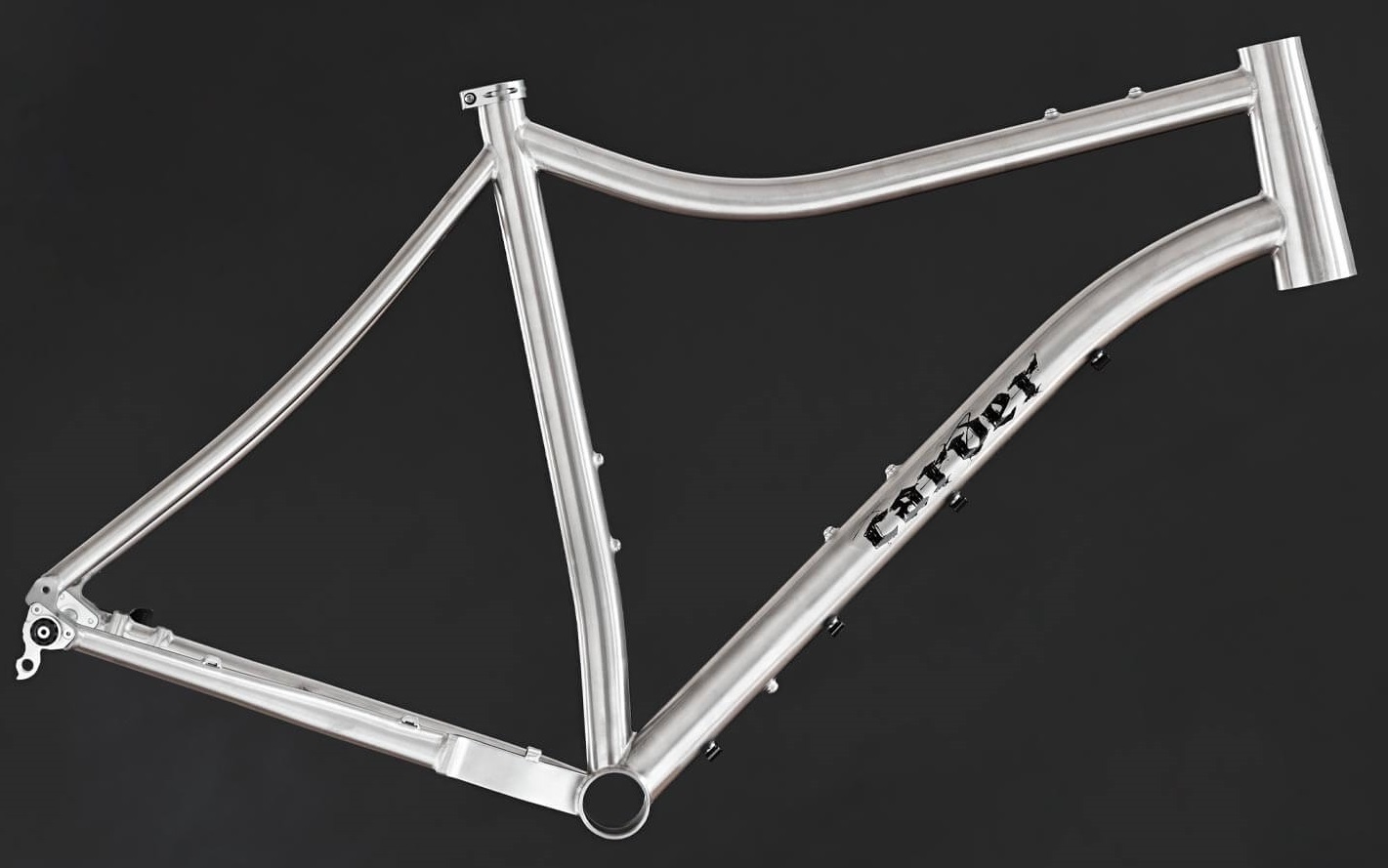 Bikeman: Carver Bikes Ti Conestoga Frame, 58cm